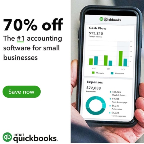 70% off Quickbooks Online : Starting at .50/month | MyBargainBuddy.com